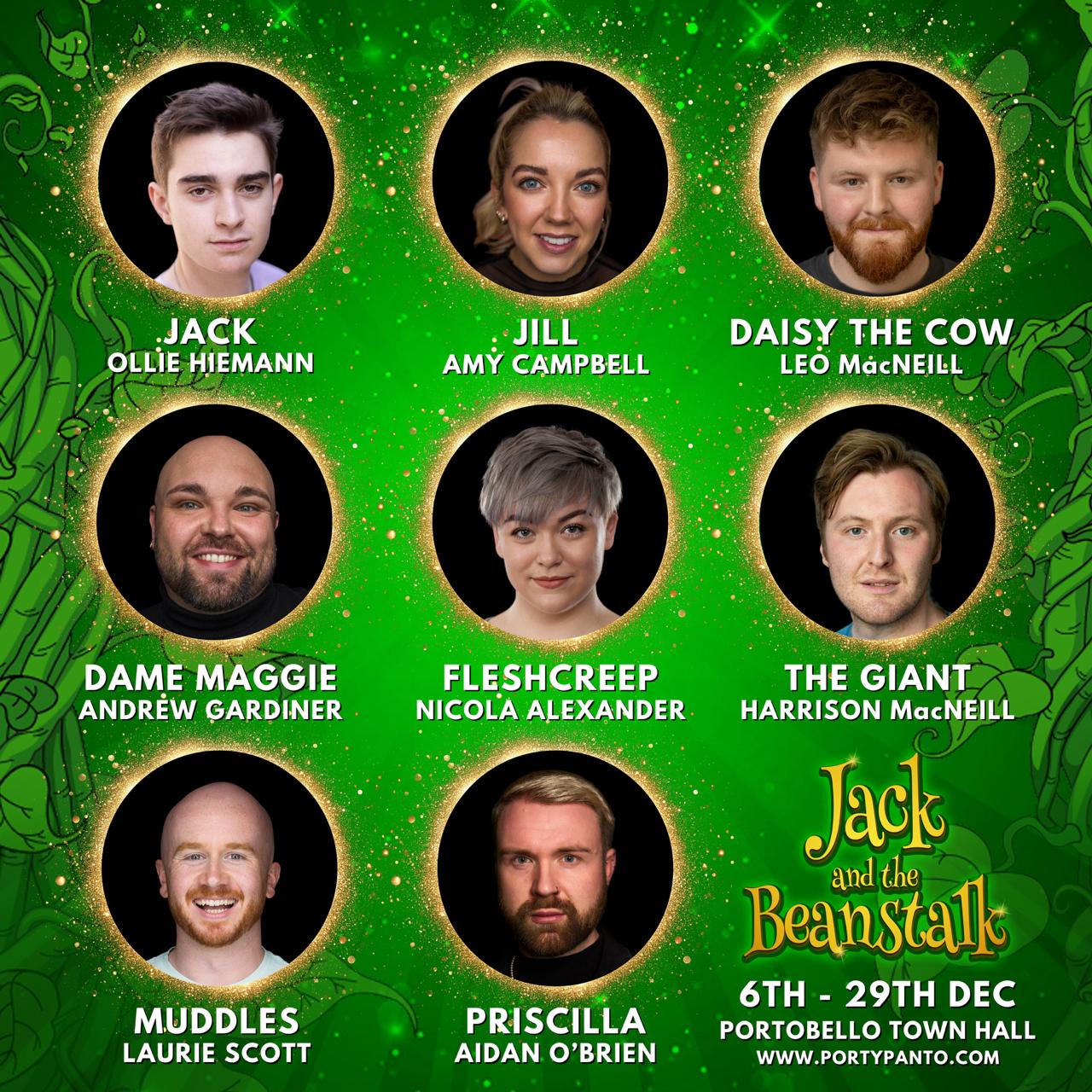 Stage Door Entertainment Announce Cast for ‘Jack & The Beanstalk’ at ...